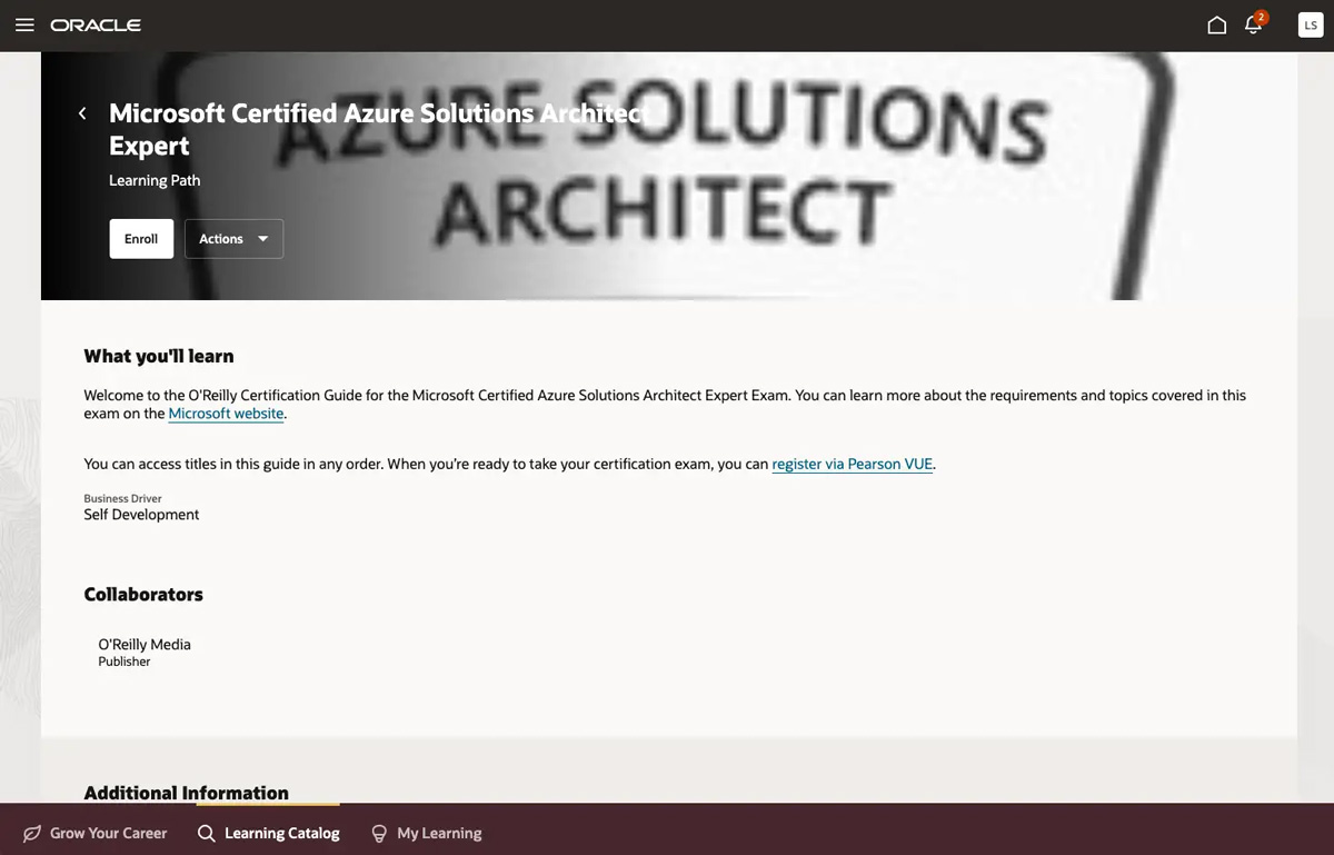 Oracle Learning Integration Guide - O'Reilly Media
